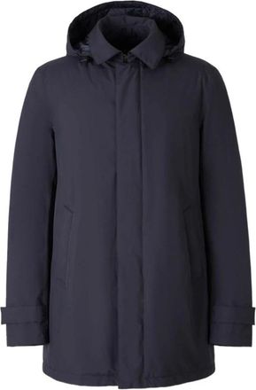 Herno Homme, Vestes, Bleu, Taille: 5XL Doudoune &agrave; capuche