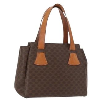 Celine Sac &agrave; main vintage en plastique Pre-owned - Femme - Pre-owned - Brun - Taille: ONE Size