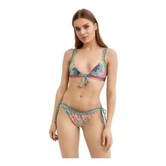 Del Maar Femme, Maillots de bain, Multicolore, Taille: 36 FR Iru Double-Sided Bikini Top