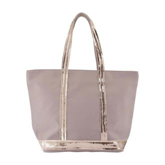Vanessa Bruno Shopper & Totes - M Zippe Shopper Bag - Cotton - Neutral - Gr. unisize - in Beige - f&uuml;r Damen