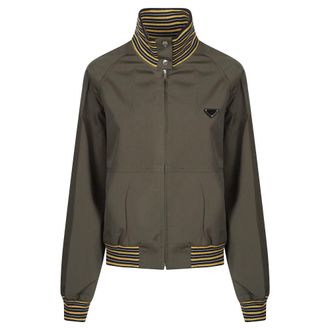 Prada Popeline Bomberjacke - - Jackets - Damen - Gr&uuml;n - M