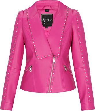 Faina Jacke Frauen Fuchsie
