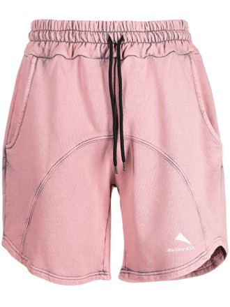 Mauna Kea Shorts mit Logo-Print - Rosa