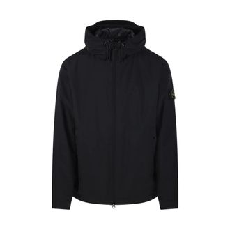Stone Island Short Parka - - Jackets - Herren - Schwarzk - S