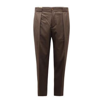 BRIGLIA 1949 Wollmischung Portobellos Hose - - Trousers - Herren - Braun - XS