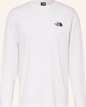The North Face Longsleeve Simple Dome weiss