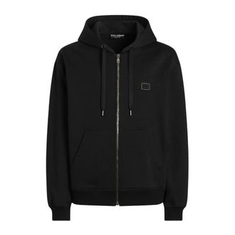 Dolce & Gabbana Herren, Sweatshirts & Hoodies, Schwarzk, XLGr&ouml;&szlig;e