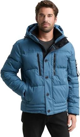 Tom Tailor Veste pour homme, 1046971, 38224-Real Teal Blue, XL, 38224 - Real Teal Blue, XL