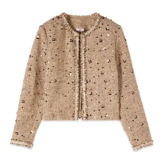 Oltre Damen, Jacken, Beige, MGr&ouml;&szlig;e