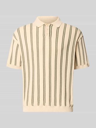 Redefined Rebel Regular Fit Strick-Poloshirt Modell POUL