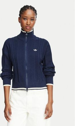 adidas Strickjacke Firebird KT1864 Blau Loose Fit