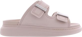 Alexander McQueen Alexander McQueen Slipper & Pantoletten - Dames Hybrid Slide roze/zilver - Gr. 40 (EU) - in Gold - für Damen