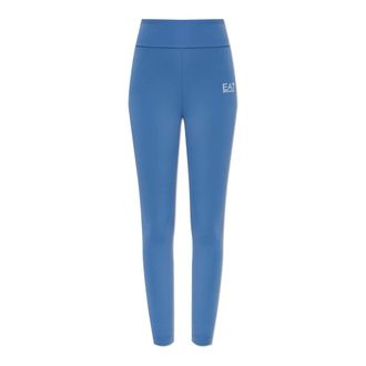 Emporio Armani Emporio Armani Ea7, Femme, Sport, Bleu, Taille: 36 FR Leggings Athl&egrave;te Dynamique