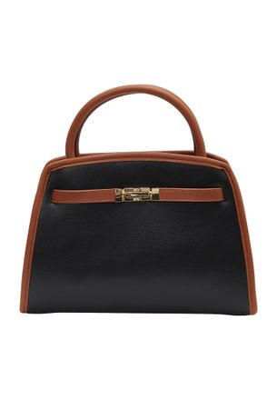 Usha Handtasche Damen schwarz