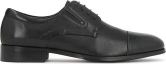 Kazar Homme, Chaussures, Noir, Taille: 44 EU Chaussures basses derby pour hommes Kazar en cuir noir avec bout golf