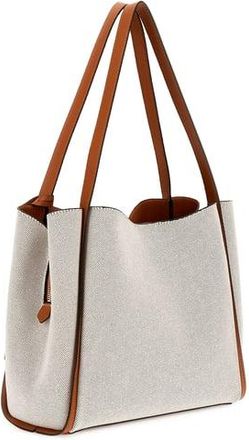 Guess Sac port&eacute; &eacute;paule Nicolette en coton m&eacute;lang&eacute;