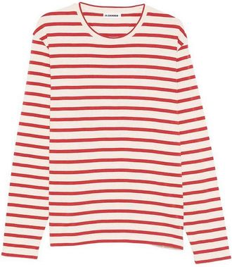 Jil Sander Pull Col Rond - Beige