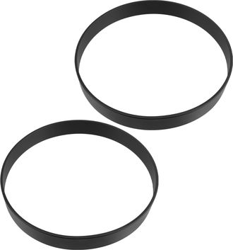 Valiclud 2 St&uuml;ck 2 St&uuml;ck 12-Zoll Metallrahmen f&uuml;r Wanduhr Schmaler Quarzuhr Rand Geh&auml;usezubeh&ouml;r f&uuml;r Wohnzimmer und Schlafzimmer