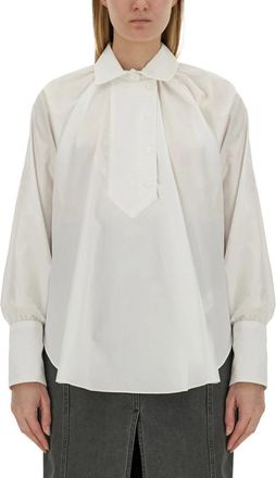 Patou Femme, Blouses et Chemises, Blanc, Taille: 36 FR Blouse Artist