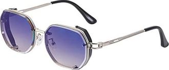 Generic Lunettes de soleil design 2025 sans cadre punk petite monture hommes et femmes lunettes de soleil en plein air vacances de rue lunettes de soleil déco