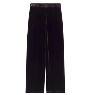 Momoni Wide Hosen - - Trousers - Damen - Lila - M