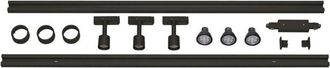 SLV Set bin&Auml;r einphasige reine lampe led attack gu10 in aluminiumfarbe schwarz143190