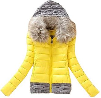 TOMWELL Femme Doudoune Ultra L&eacute;g&egrave;re Manteau Courte Veste Duvet Chaud Hiver Femmes Veste Blouson Zip Doudoune Femme L&eacute;g&egrave;re Matelass&eacute;e dhiver Casual avec Capuch