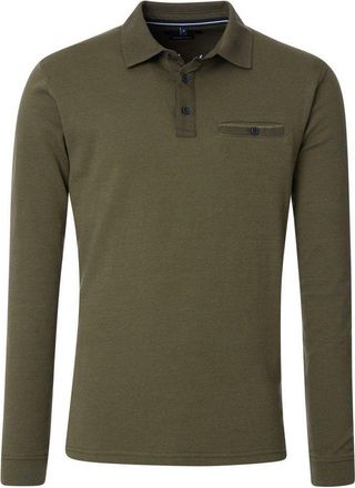 Casamoda Langarm-Poloshirt CASAMODA Polo-Shirt Langarm gestreift