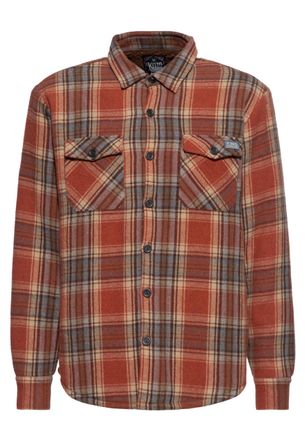 King Kerosin Herren Hemd &middot; Flanell &middot; Karohemd &middot; Teddyfutter &middot; Innenfutter &middot; Warm Gef&uuml;ttert &middot; Winterhemd &middot; Holzf&auml;ller &middot; Outdoor &middot; Check Shirt &middot; Sherpa &middot; Vintage &middot; R