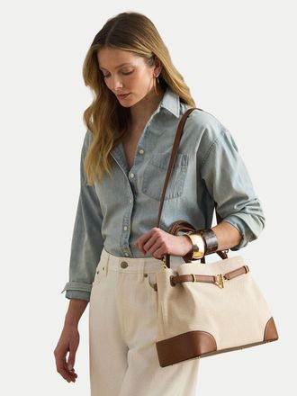 Lauren Ralph Lauren Handtasche LAUREN RALPH LAUREN 431P04296005 Beige