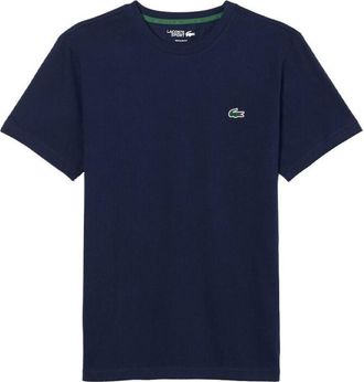 Lacoste T-shirt Sport Ultra Dry crocodile graphique bleu mar