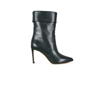 Francesco Russo Femme, Chaussures, Vert, Taille: 35 1/2 EU R1B561 Bottines en cuir