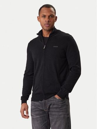 Guess Strickjacke M6RR18 Z4451 Schwarz Regular Fit