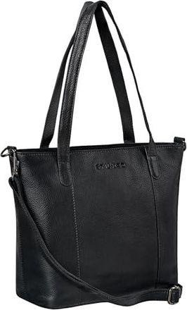 STILORD Elodie Somptueux sac &agrave; bandouli&egrave;re en cuir Femme Sac de soir&eacute;e Vintage Sac &agrave; main en cuir bandouli&egrave;re Crossbody Sac a main Femme, Couleur:ossidiana ne