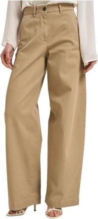 Nine In The Morning Femme, Pantalons, Beige, Taille: W27 Wide Pantalons
