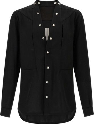 Rick Owens Hemd - Schwarz