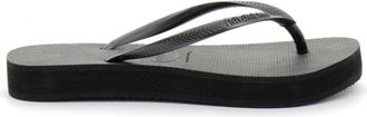 Havaianas Femme, Chaussures, Noir, Taille: 39 EU Slim Flatform