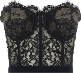 Alexander McQueen Top en dentelle
