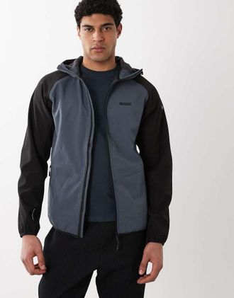 Regatta Stretch Arec III - Veste softshell - Noir temp&ecirc;te fonc&eacute;-Gris