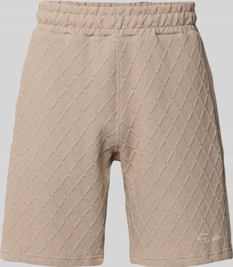 Pegador Relaxed Fit Sweatshorts mit Strukturmuster Modell Jovren