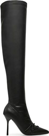 Karl Lagerfeld Femme, Chaussures, Noir, Taille: 41 EU Sarabande Stretch Knee Boot