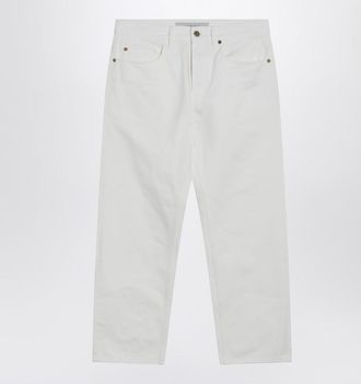 Golden Goose White cotton trousers