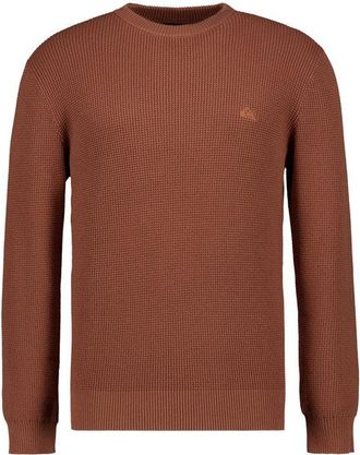 Quiksilver Herren Pullover braun Baumwolle unifarben