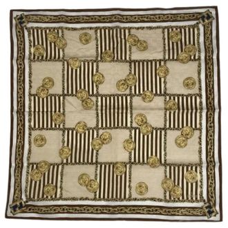Fendi Pre-owned Vintage Scarf - Femme - Pre-owned - Brun - Taille: ONE Size