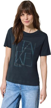 Cecil Damen Shirt mit Artwork