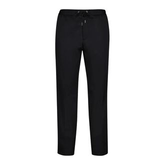 Moncler Schwarze Nylon-Sweatpants Herbst-Winter 2024 - - Trousers - Herren - Schwarzk - L