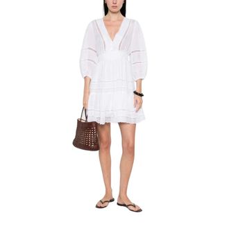 Ermanno Scervino Damen, Kleider, Wei&szlig;, MGr&ouml;&szlig;e