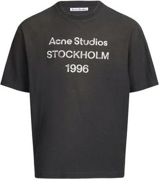 Acne Studios T-shirt en coton et chanvre