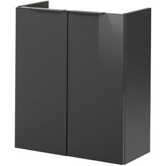 Fackelmann Sbc Beckenunterschrank 55 Anthrazit - Fackelmann