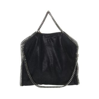 Stella McCartney Falabella Fold-Over Tote - - Bags - Damen - Schwarzk - ONE SIZE